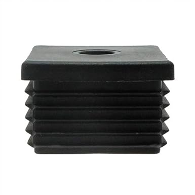 10 Pack Square Threaded Tube Inserts 40mm x 40mm M10 Metal Thread, Tube ...