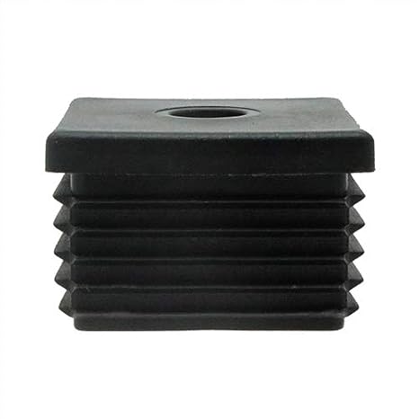 10 Pack Square Threaded Tube Inserts 40mm x 40mm M10 Metal Thread, Tube ...