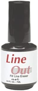 Amazon.com: NAIL SYSTEMS INTERNATIONAL Line Out Fill Line Eraser ...