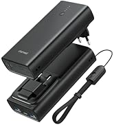 Charmast Wireless Powerbank 20000mAh Externer Akku Kabellose Ladegerät Drahtloses 22.5W Power ...