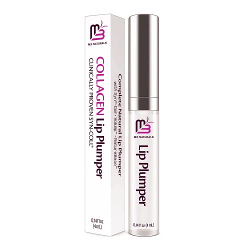 M3 Naturals Collagen Lip Plumper Clinically Proven Natural Lip Enhancer ...