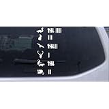 Amazon.com: Rad Dezigns Keeping Count Roadkill Animals Funny Car Window ...