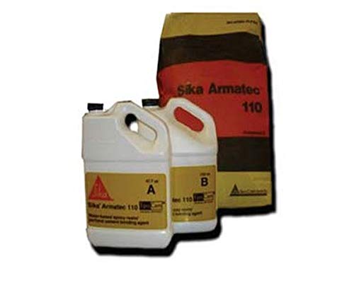 Sika Armatec 110 EpoCem 3 Part Kit, 3.5 Gallon Unit Bonding Agent ...