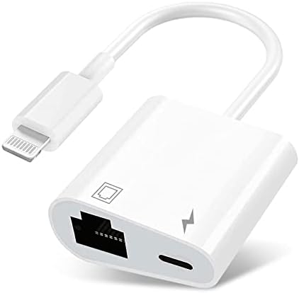 Lightning to Ethernet Adapter, [Compatible with Apple MFi Certified ...