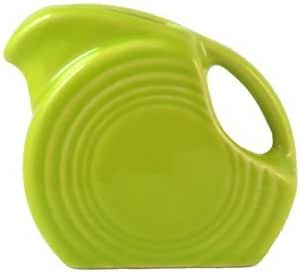 Amazon.com | Fiesta 5-Ounce Mini Disk Pitcher, Lemongrass: Fiesta Ware ...