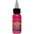 Amazon.com: Radiant Colors - Deep Pink - Tattoo Ink 1oz Made in USA ...