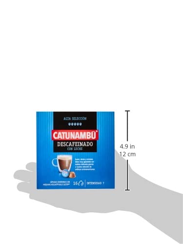 Catunambú, Cápsulas de café (Descafeinado con leche) - 160 g (16 cap)