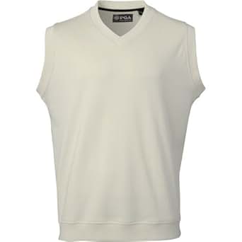 PGA TOUR PGA Mens Pima Cotton Vest - Style Stone M at Amazon Men’s ...
