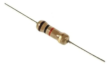 6.2K Ohm 1/4 Watt 5% Carbon Film Resistor (100 Piece Lot) 291-6.2K-RC ...