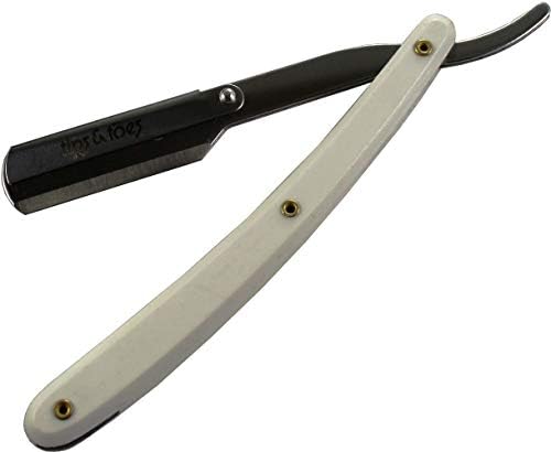 straight Edge Barber Razor for Classic Shaving-Stainless Steel with ...
