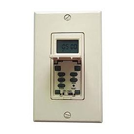 SS720A Series 24 Hour or 7 Day Digital in-Wall Time Switch, 120VAC ...