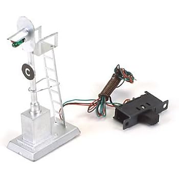 Amazon.com: Model Power HO Scale Traffic Light, Hanging/Left w/Switch ...