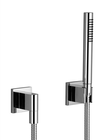 Dornbracht 27808980-00 Symetrics Wall-Mounted Hand Shower Set In Pol ...