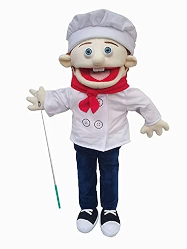 25", Rodayna Chef Puppet, Full Body, Ventriloquist Style Puppet,Hand ...