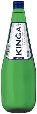 Kinga Mineral Carbonated Water Glass Bottle, 700 Ml price in Saudi ...