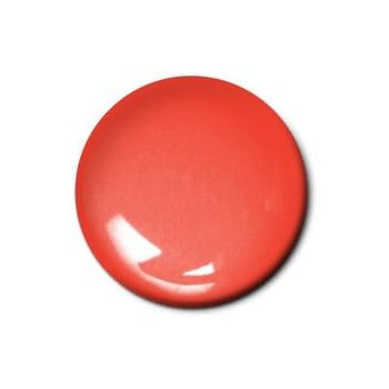 Amazon.com: FLUORESCENT RED (FS 28915) 1/2 oz Enamel Paint Bottle: Toys ...