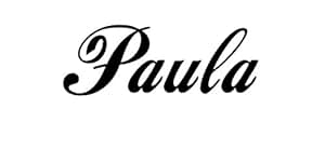 Paula nombre de niña o Boy nombre habitación nombre pared cita Arte ...