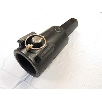 Lowe Auger Bit Post Hole Adapter Conversion - 2 9/16" Round to 2" Hex ...