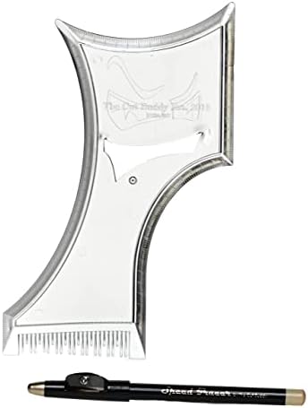 The Cut Buddy PLUS Beard Shaping Tool, Clear Template with Built-in ...