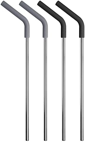 Simple Modern Stainless Steel with Silicone Tipped Reusable Straws ...