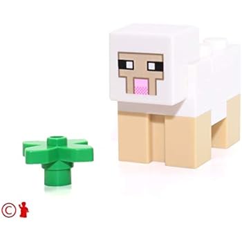 Amazon.com: LEGO Minecraft Minifigure Sheep: Toys & Games