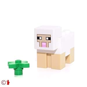Amazon.com: LEGO Minecraft Minifigure Sheep: Toys & Games
