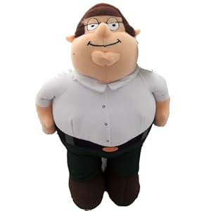 Amazon.com: Family Guy Peter Griffin 10 Inch Soft Plush Toy: Office ...