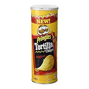 Pringles Tortilla Chips Original - Producto de Aperitivo Frito - 160 g ...
