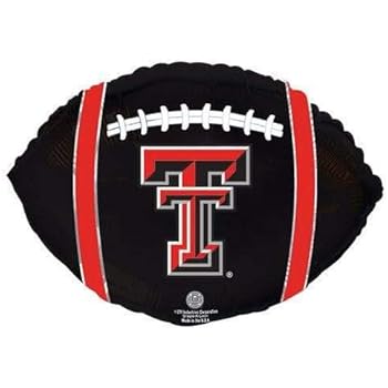 Amazon.com: CTI Balloons Foil Balloon 315138HV Texas Tech University ...