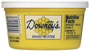 Amazon.com : Downey's Original Natural Honey Butter, 16 Ounce : Grocery ...