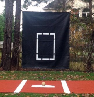 Fortress Baseball/Softball Vinyl Net Saver [with Target] - - Want It All