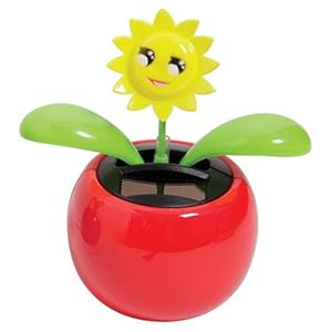 Amazon.com: One Solar Powered Dancing Sunflower: Toys & Games