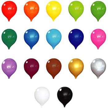 Amazon.com: DuraBalloon Reusable Helium Free Replacement Balloons (5 ...