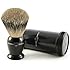 Amazon.com : Edwin Jagger Best Badger Hair Travel Shaving Brush with ...
