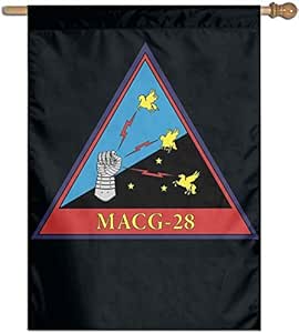 Amazon.com : Marine Air Control Group MACG 28 2nd Maw Garden Flag ...