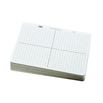 Amazon.com: Coordinate Grid Dry Erase Boards (Set of 10): Industrial ...