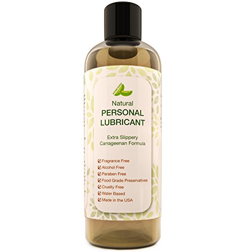 Natural Water Based Lube - Lubricant for Sensitive Skin - Personal ...