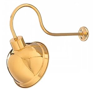 Searchlight Outdoor Wall Lights Brass Swan Neck Sign Light/ Finish in ...