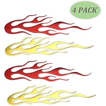 Amazon.com: Ripped Torn Metal Tear Reflective Decals Lightning Blue ...