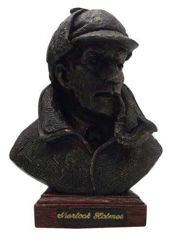 Sherlock Holmes: Bronze Effect Bust: Amazon.co.uk: Kitchen & Home