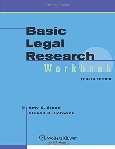 Basic Legal Research Workbook 4e (Aspen Coursebook Series) | Amazon ...