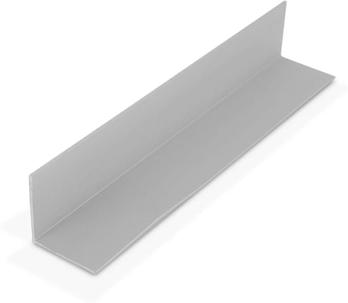 Outwater Industries Extruded 90 Degree Aluminum Angle Alu569-S Satin ...