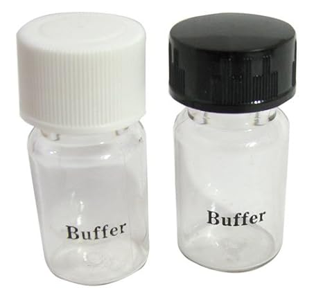 Pack of (10) 5mL Nalgene Plastic Buffer Bottles: Amazon.com: Industrial ...