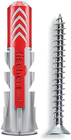 Fischer Duo Power 8S Plastic Screws with Dowel [Box of 50] – BigaMart