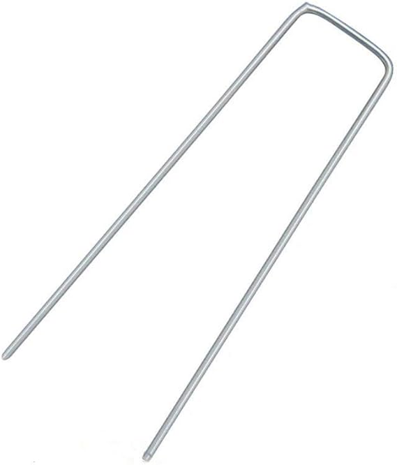 Multifunction U-Shaped Garden Ground Nails Set Pile Nail Turf Fixing ...