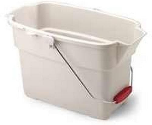 Rubbermaid Roughneck Heavy-Duty Utility Bucket, 14-Quart, Bisque ...