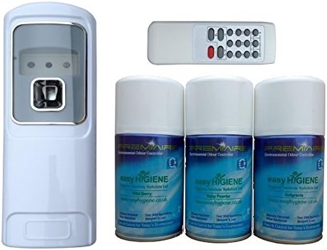 Remote Control Automatic Air Freshener Dispenser and 3 Refills auto ...