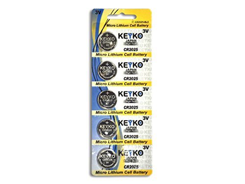Cr2025 Battery 5 Pcs Pack 3v Lithium Buttom Coin Cell | Desertcart Cyprus