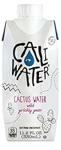 Amazon.com: CALIWATER Cactus Water | Wild Prickly Pear, 11.2 ounces ...