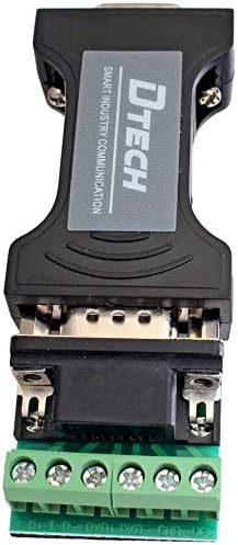 DTECH RS232 to RS485 / RS422 Serial Converter Communication Data Adapter Mini-Size – BigaMart